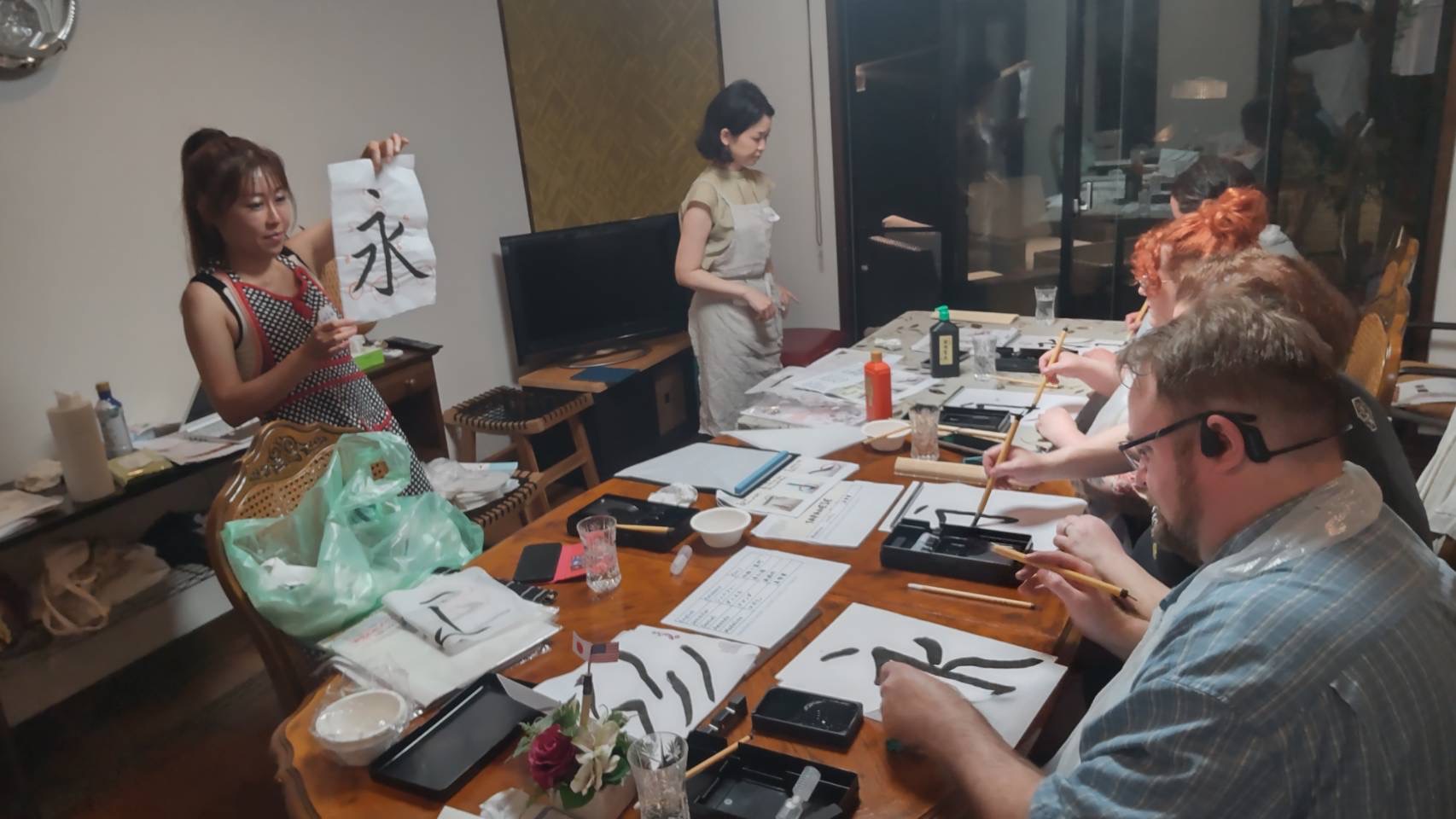 Japanese Calligraphy Class | WA NO KOKORO Blog